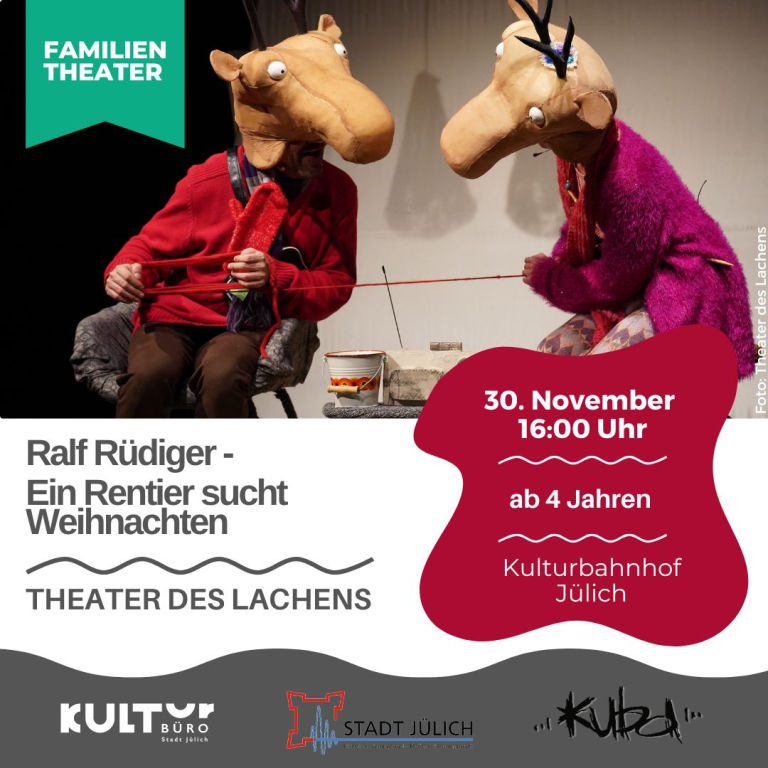 Theater des Lachens „Ralf Rüdiger – Ein Rentier sucht Weihnachten ...